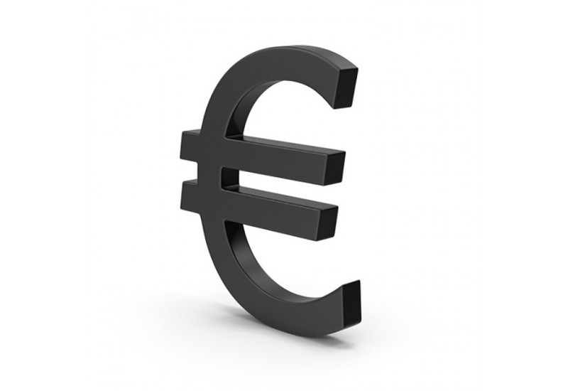 3D Plexiglas Euro Symbool - Modern Decor voor Kantoor of Winkel